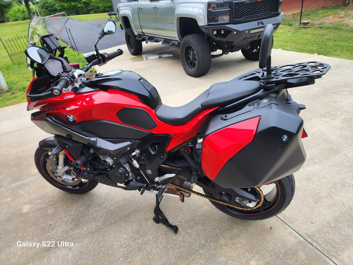 Long Luggage Rack Topcase Mount for BMW S1000 XR| Dynamic Motorcycle ...