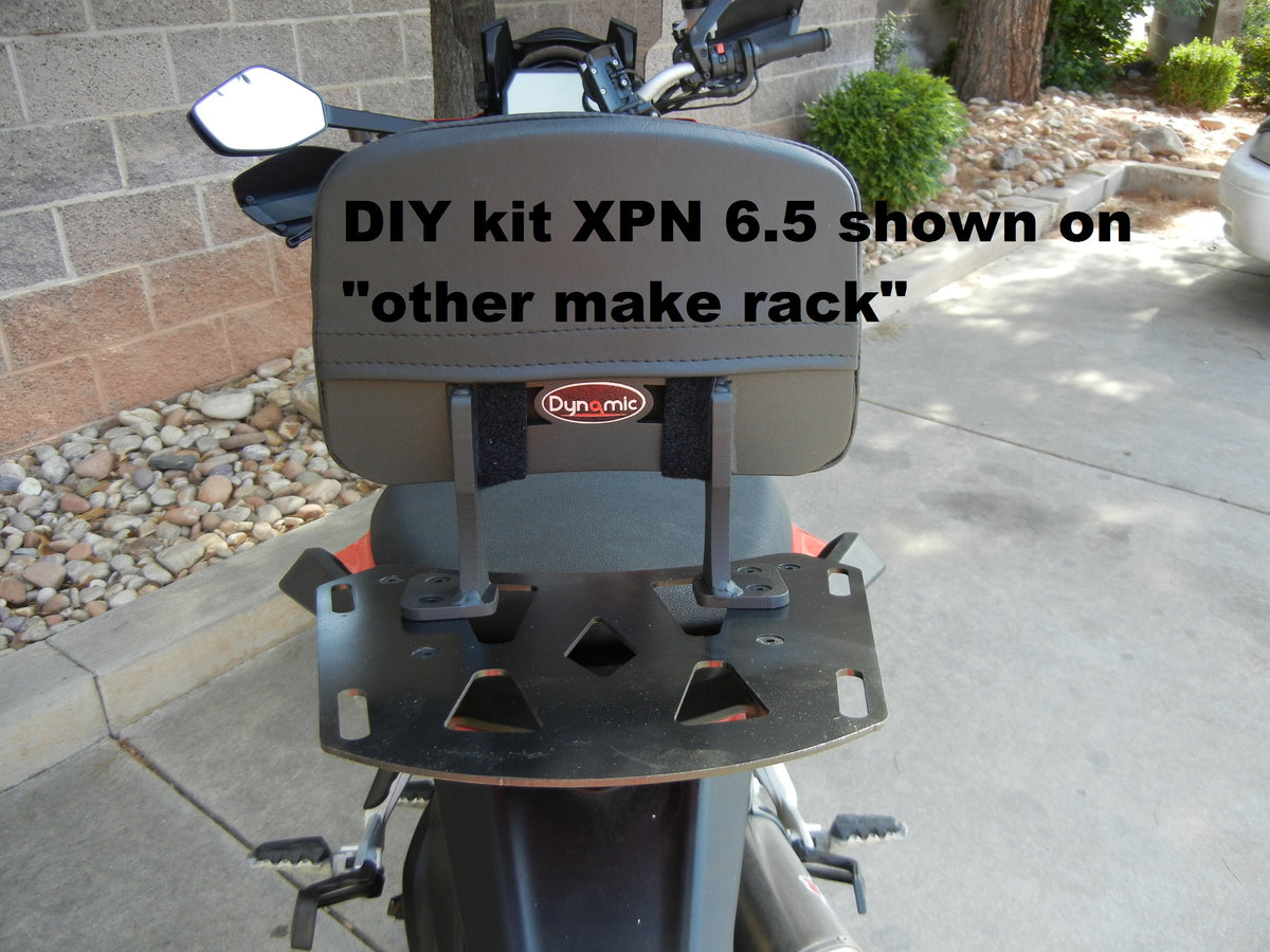 Affordable DIY Motorcycle Passenger Backrest XP 8.5 With Luggage Racks ...